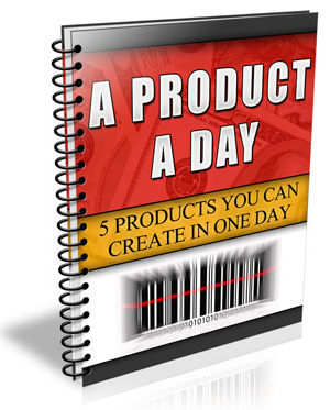 A Product a Day – eBook with Master Resell Rights