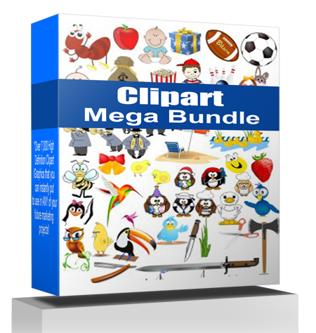 Clipart Mega Bundle – Graphics with Personal Use Rights